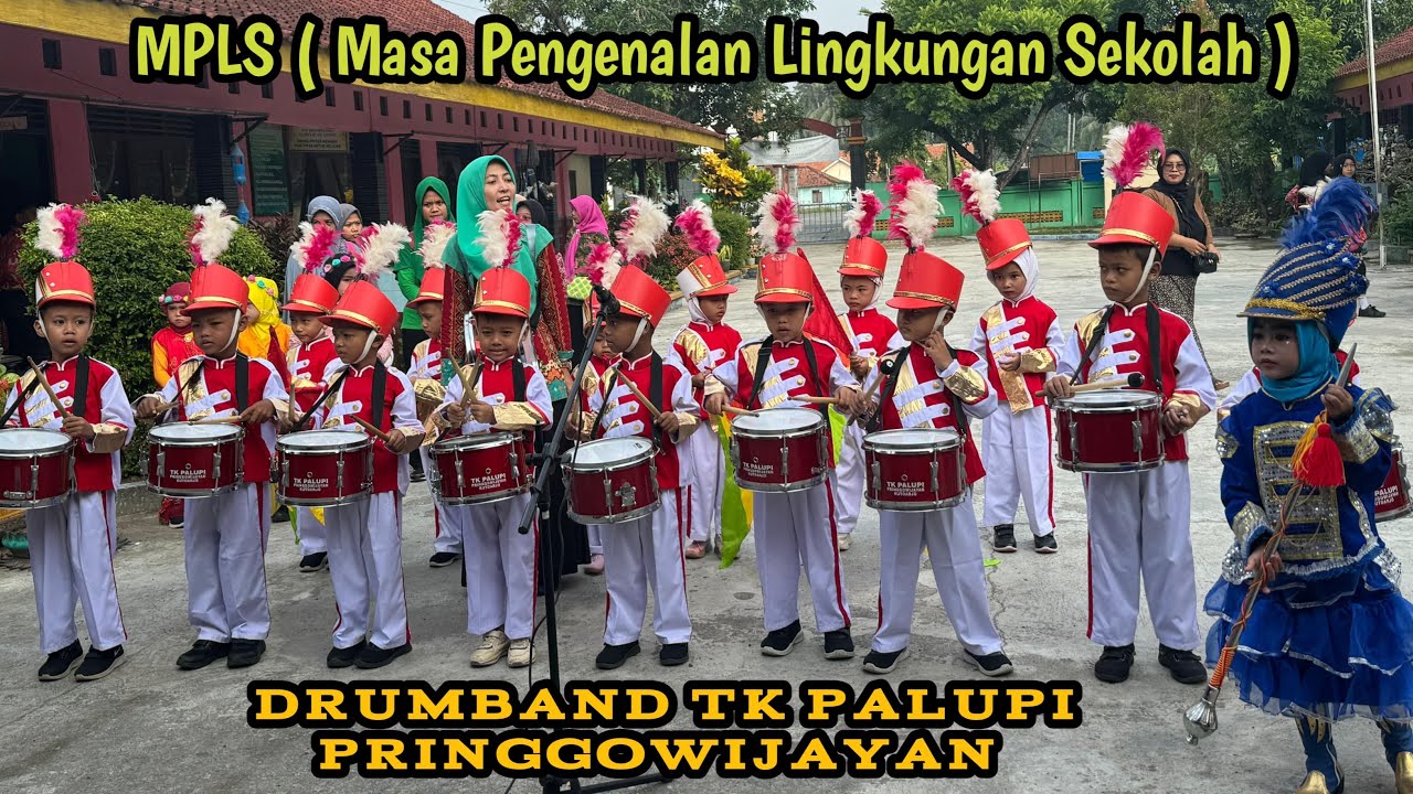Marching Band TK PALUPI PRINGGOWIJAYAN dalam acara MPLS ( Masa ...