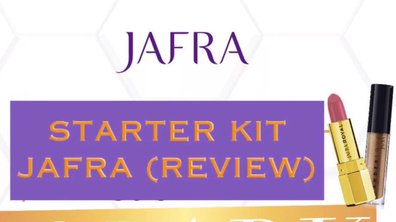 UNBOXING JAFRA STARTER KIT - YouTube
