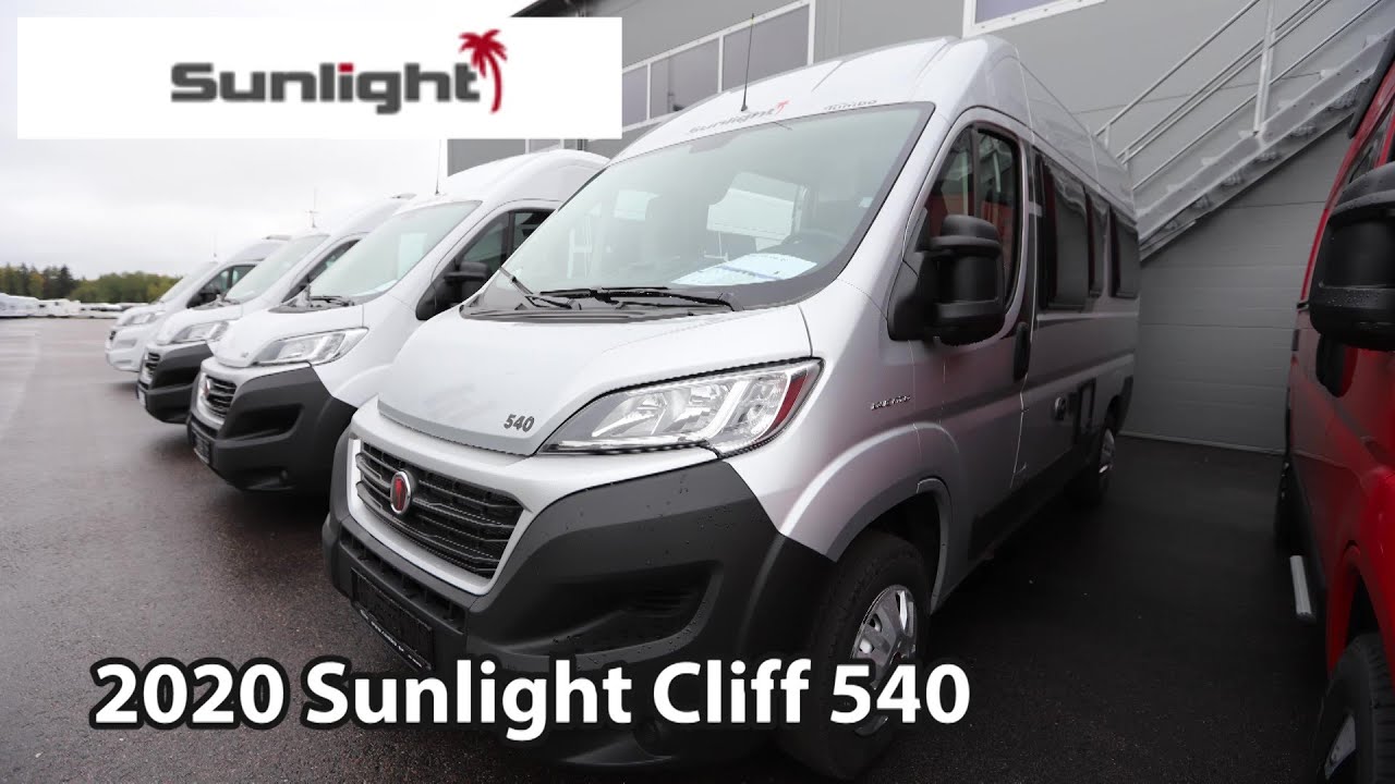 Sunlight Cliff 540 2020 Camper Van 5,41 m - YouTube