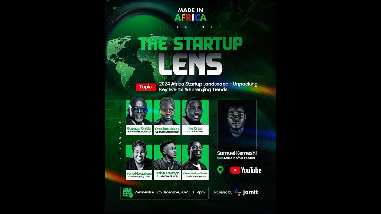 THE STARTUP LENS BY MADE IN AFRICA PODCAST - YouTube