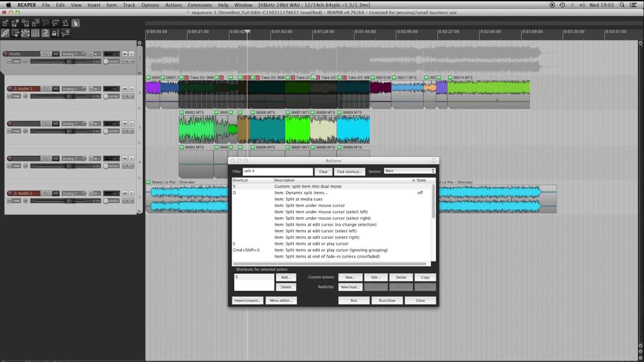 Reaper tip for Sound Editors Tip #3 - Dealing with Dual Mono - YouTube
