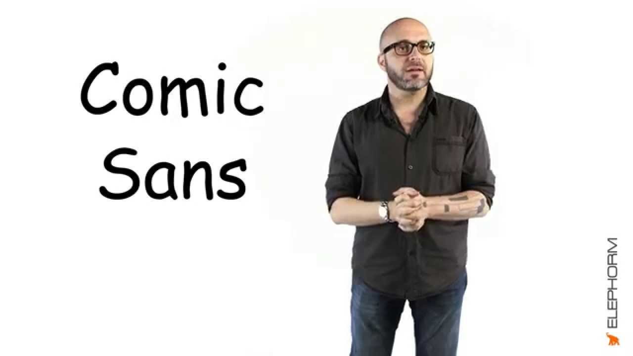 L'histoire du Comic Sans - Typographie - YouTube