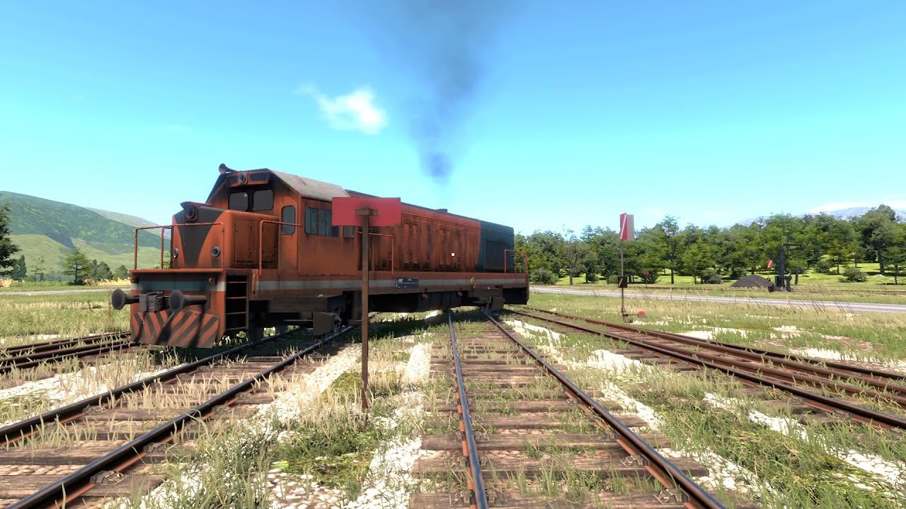 I tried Multi track drifting in Derail Valley - YouTube
