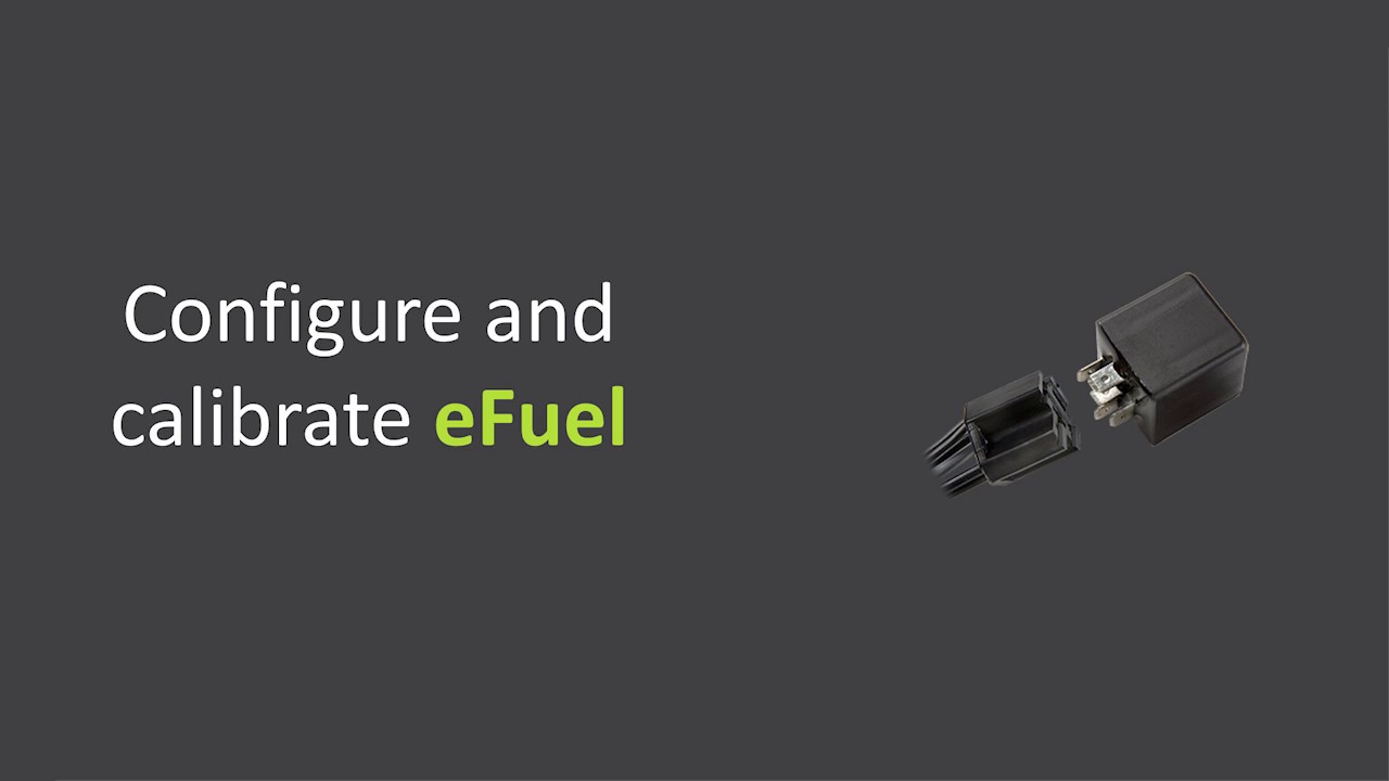 How to configure eFuel - YouTube