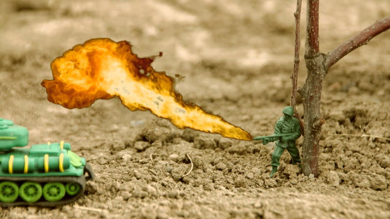 World Of Tanks Stop-motion Т-34 история победы - YouTube