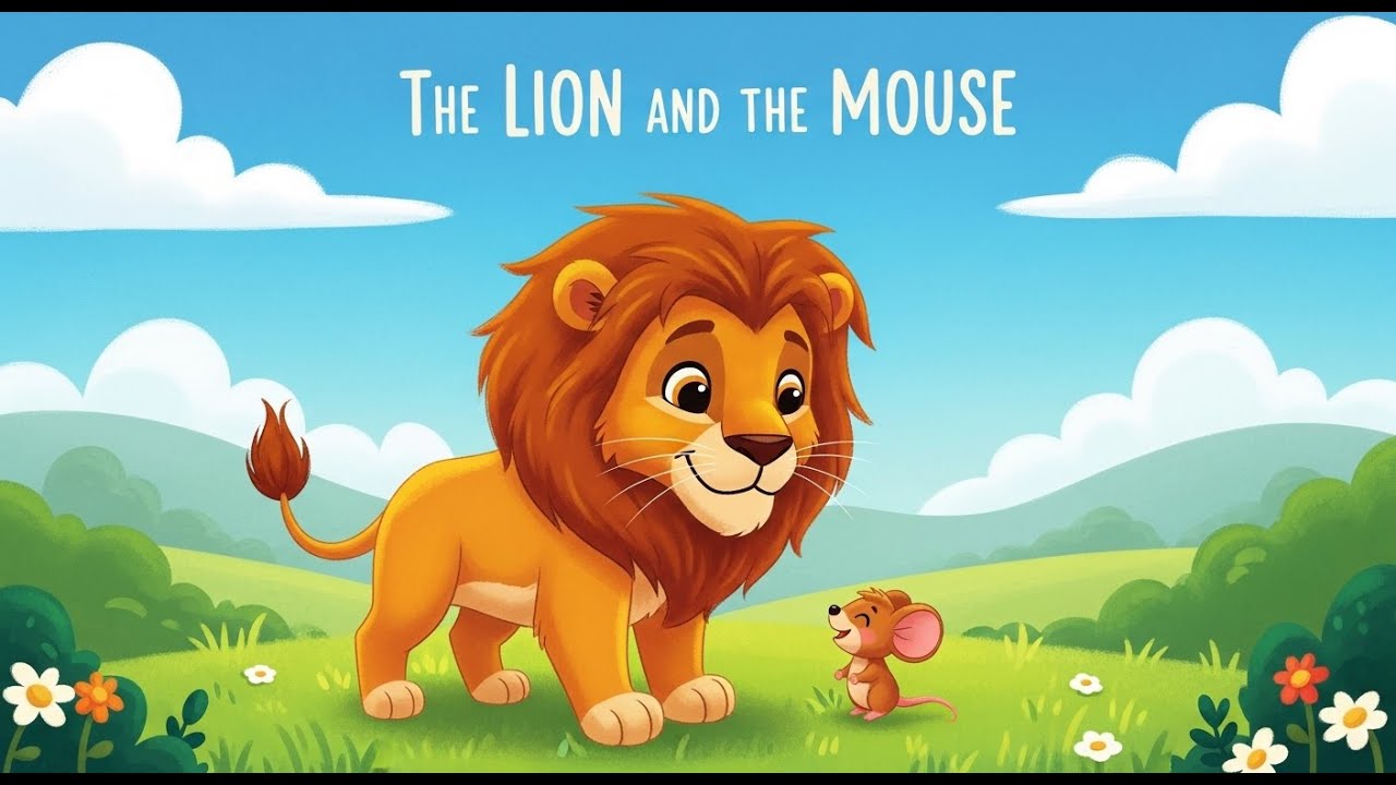 The Lion and the Mouse | A Classic Fable Animated Story for Kids (with ...