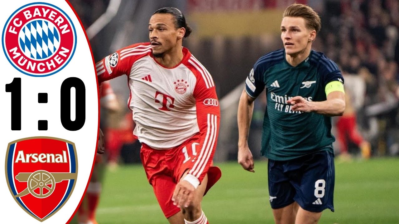 Bayern Munich vs Arsenal 1-0 Highlights Goals | UEFA Champions League ...
