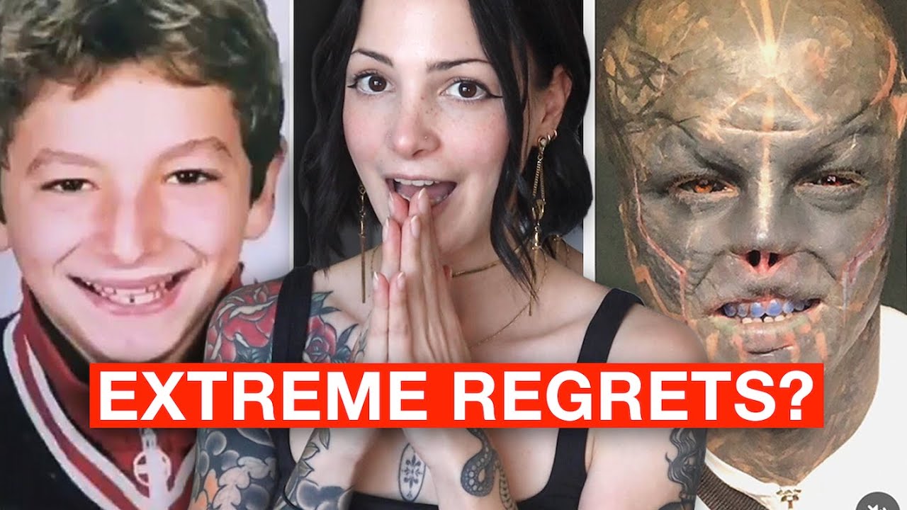 Extreme Body Modification Regrets ? The Black Alien Project - YouTube