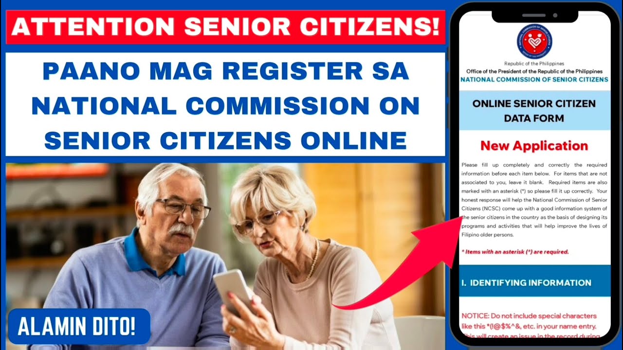 PAANO MAG REGISTER SA NATIONAL COMMISSION ON SENIOR CITIZENS ONLINE ...