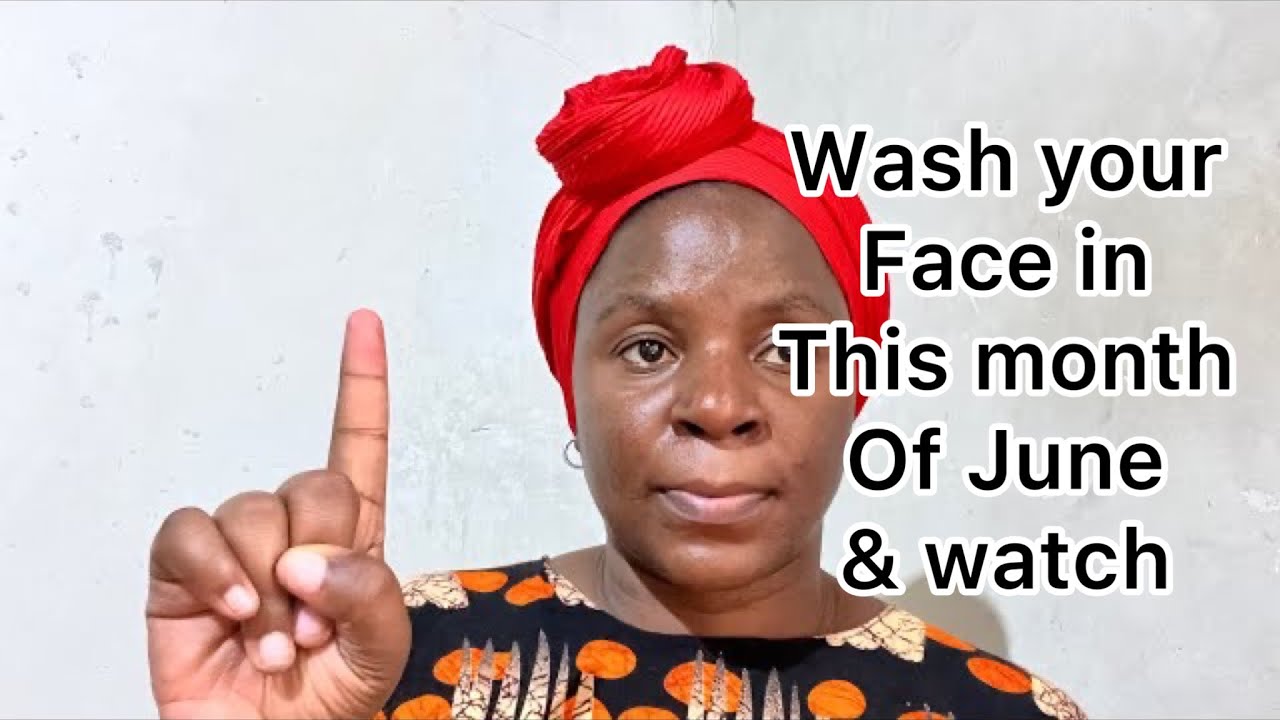 Wash your face in the month of June for blessing and abundance - YouTube