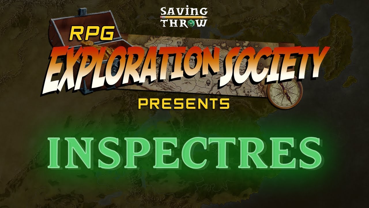 RPG Exploration Society presents InSpectres - YouTube