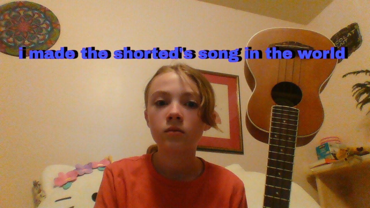 I made the shortest song in the world! #worldrecord - YouTube