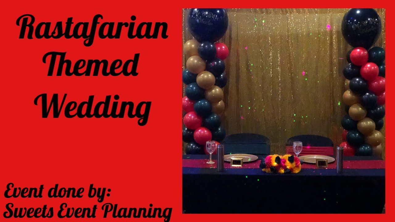 Rastafarian Wedding decor ️💛💚 - YouTube