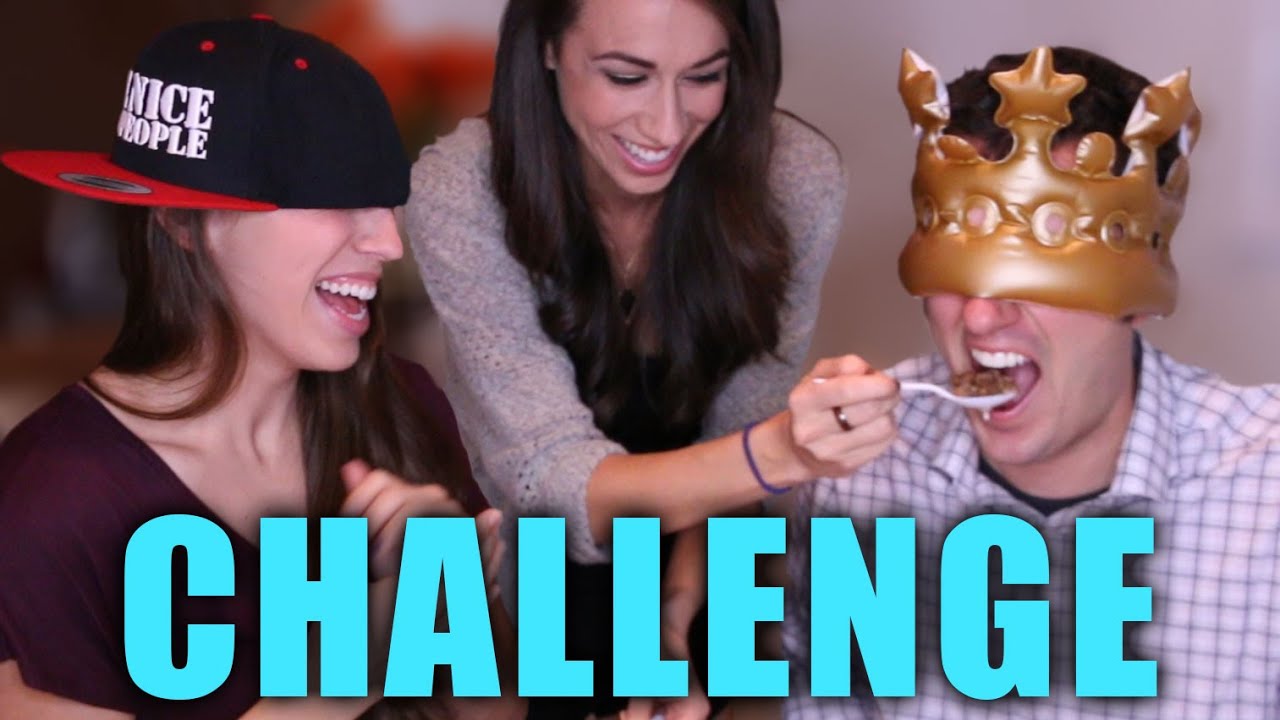 Blindfolded Cereal Challenge - YouTube
