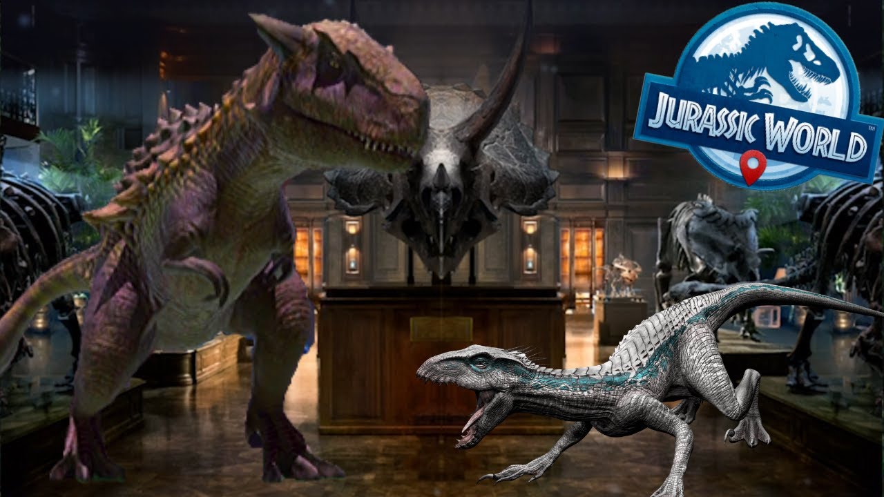 Dinosaurs Battle In Lockwood Library! New Rank! New Area! - Jurassic ...