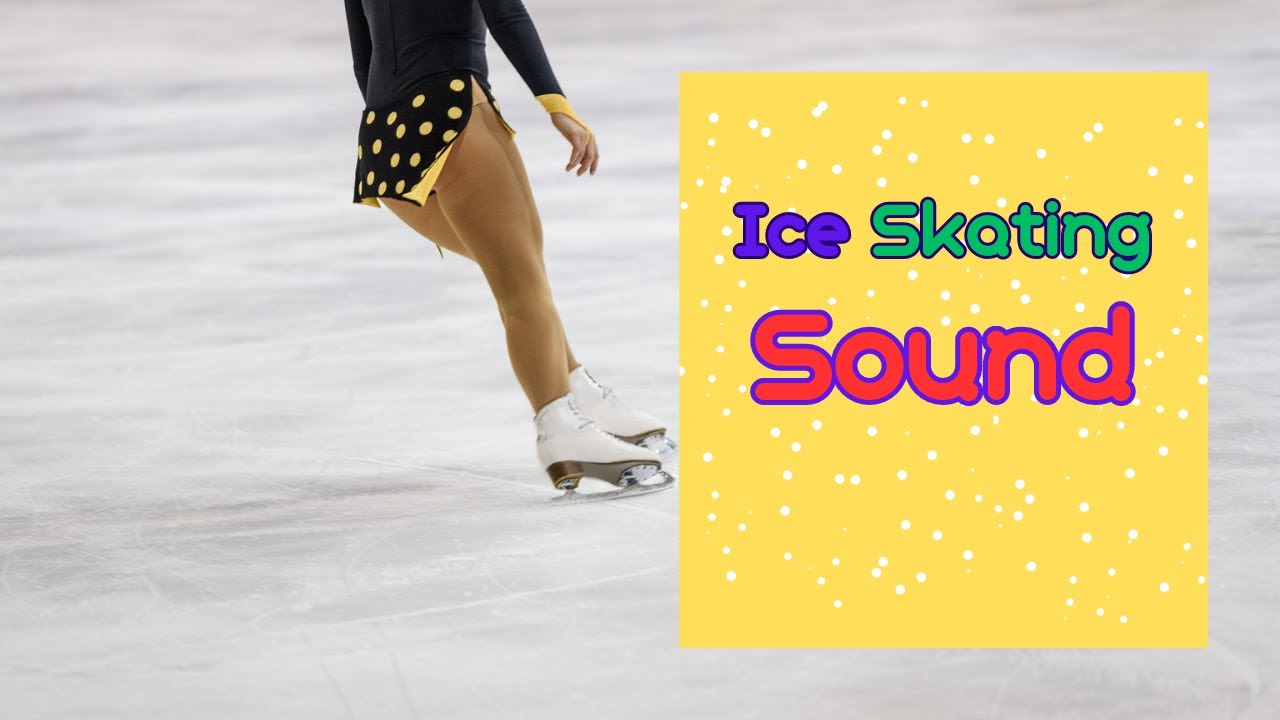 Ice Skating sound effect - YouTube