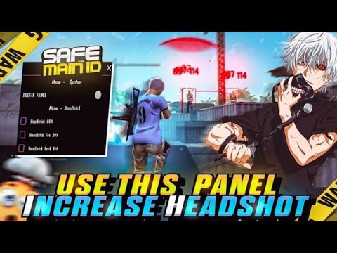 FF HEADSHOT PANEL FOR MOBILE ANTI BAN || BEST anti ban config for ff ...