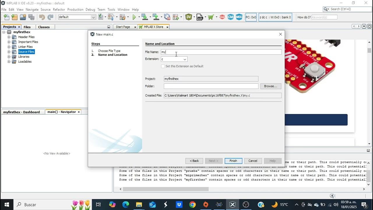 how to create a hex file in MPLAB X. - YouTube