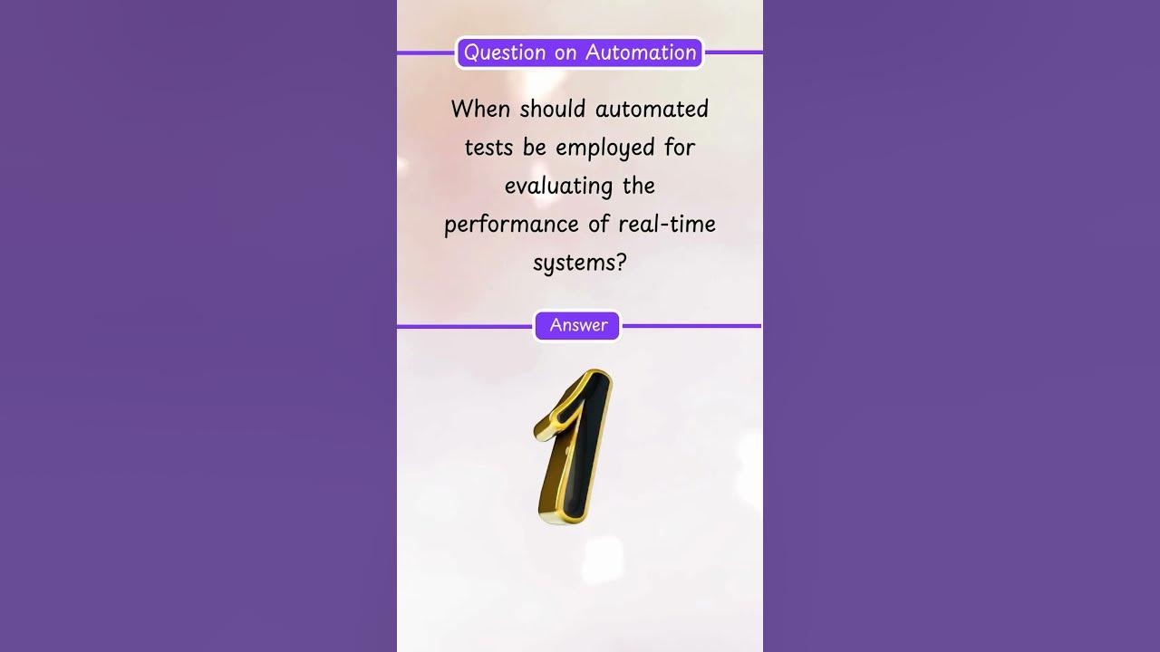 Top SQA Automation Questions for Viva Test | Software Testing Prep ...