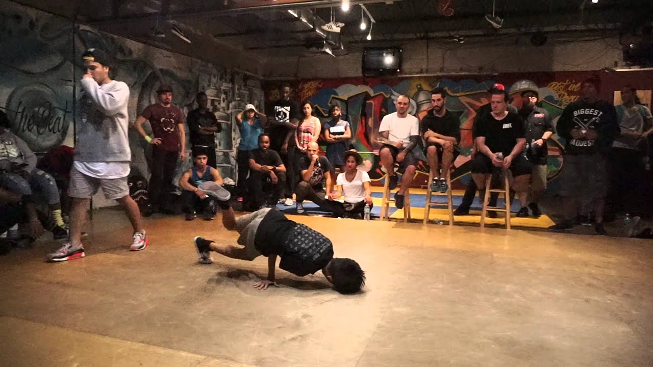 Diaper Cypher at Catalyst Hip Hop Miami Bboy Rush Hour vs Bboy Sagara ...