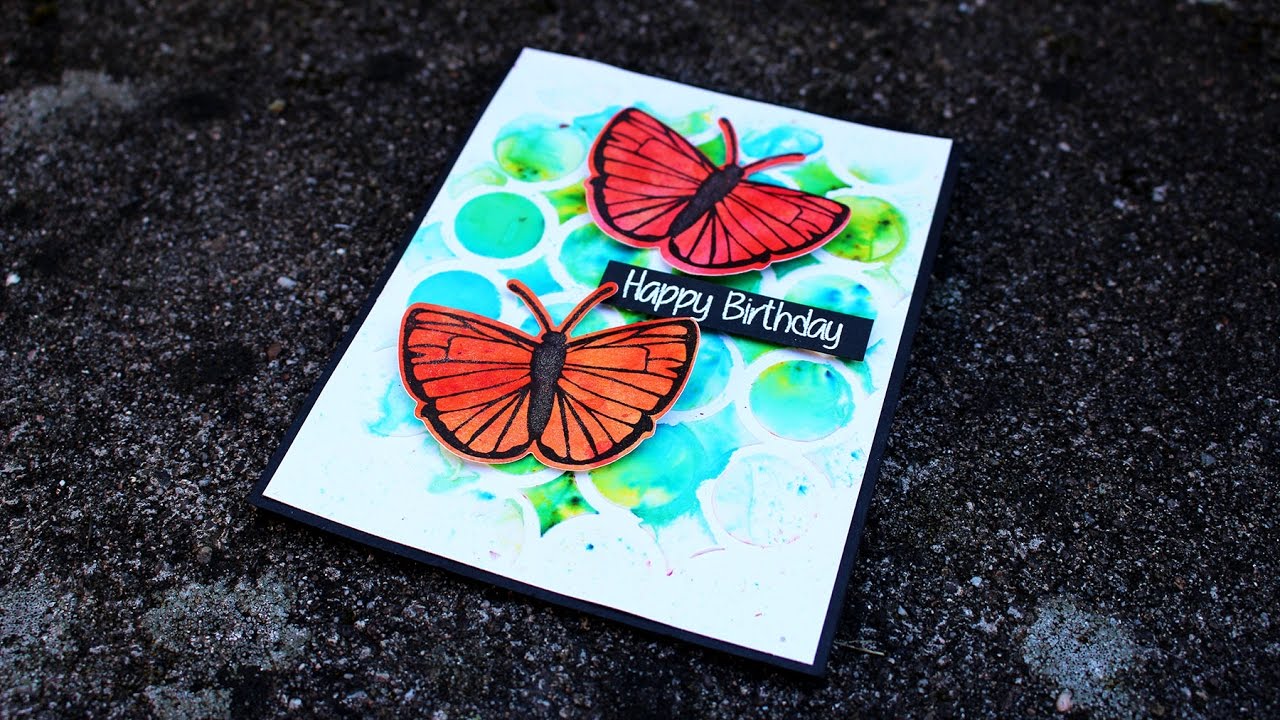 How to Create a Textured Watercolor Look - YouTube