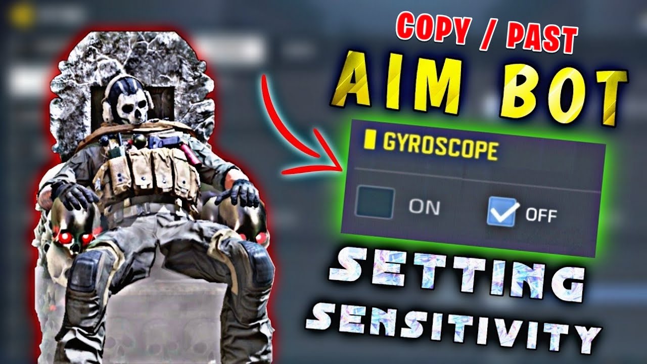 [ COPY/ PAST ] Cod Mobile *SEASON 6* Best Sensitivity Settings | 4 ...