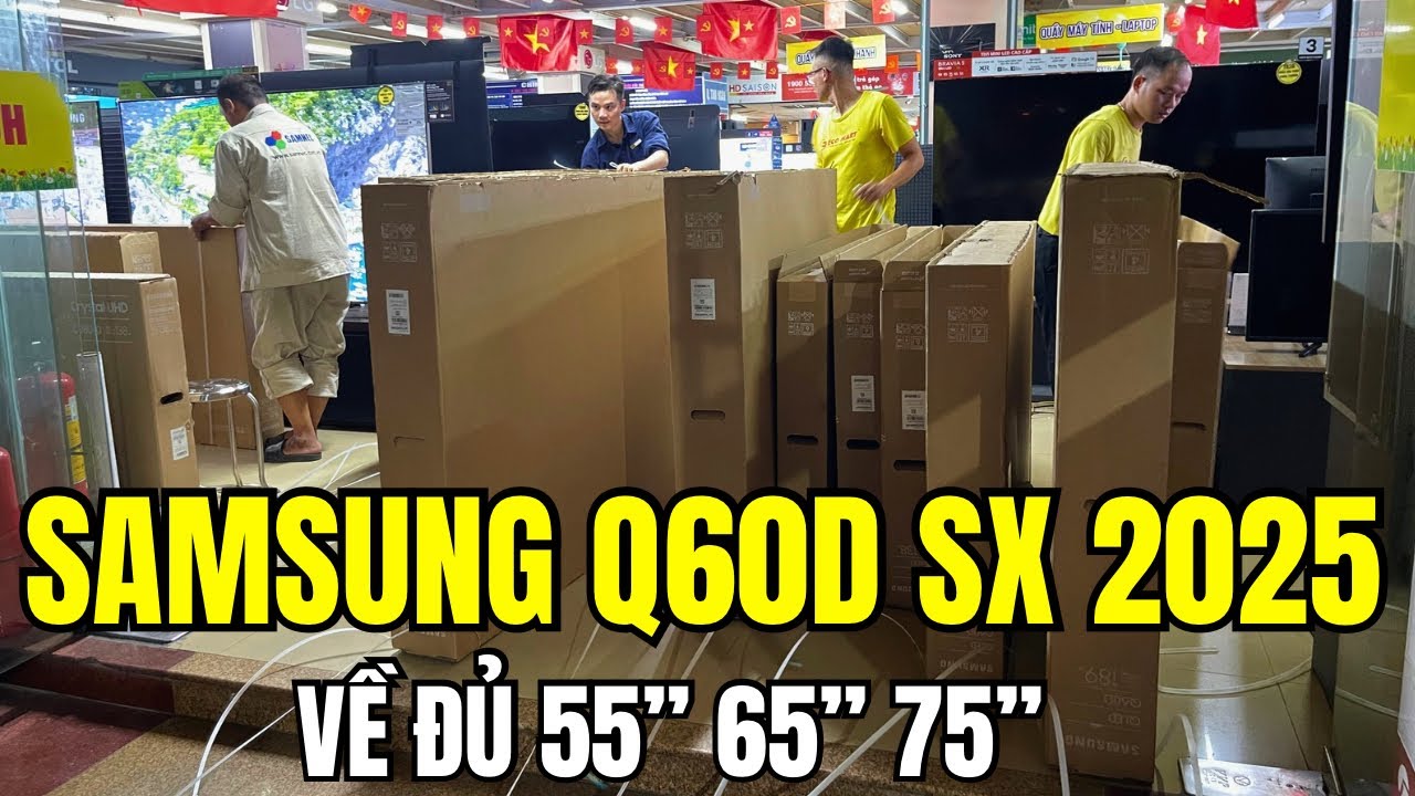 Samsung QLed Q60D về hàng sx 2025 - 55 tới 75 inch không giảm vẫn rẻ ...