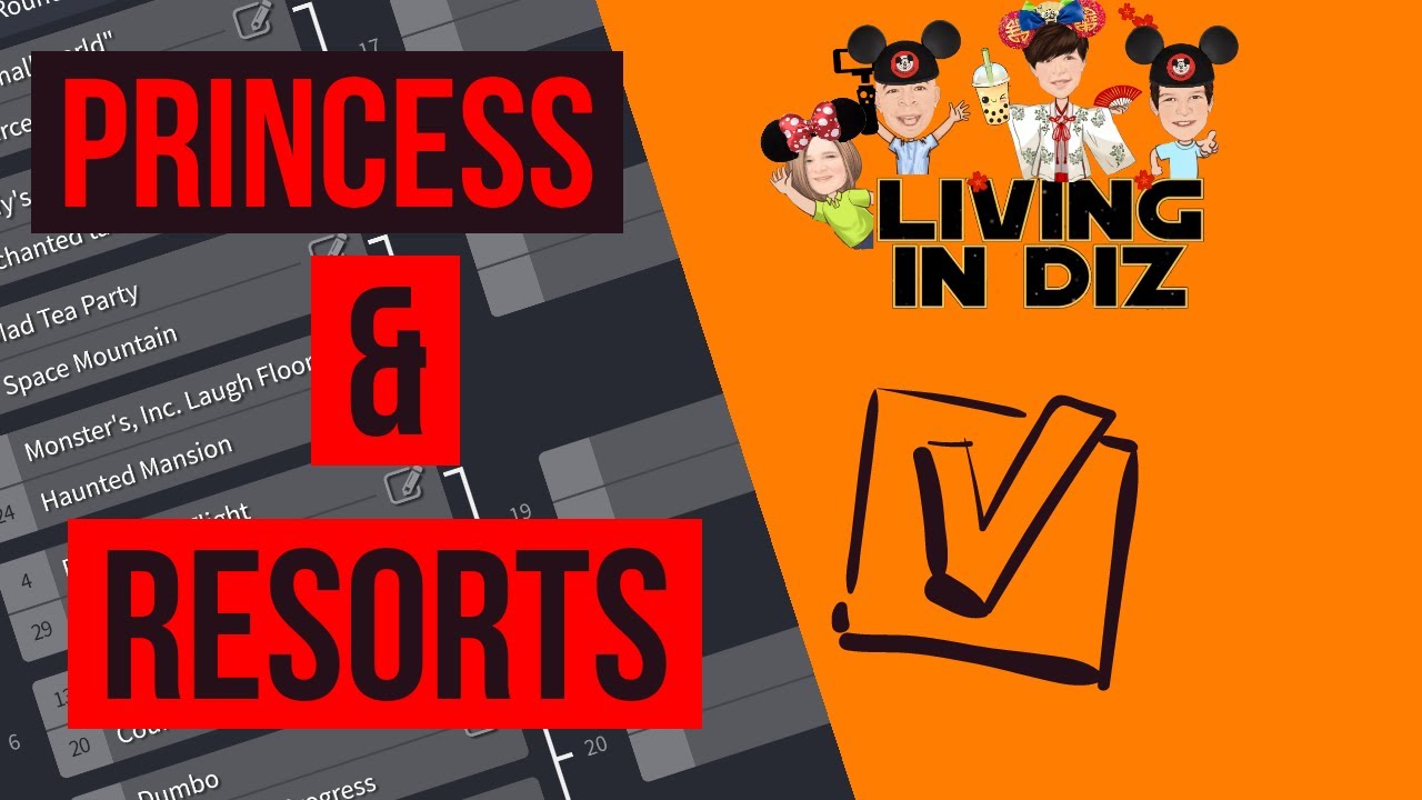 Disney Bracket Challenge: Princess & Resort - YouTube