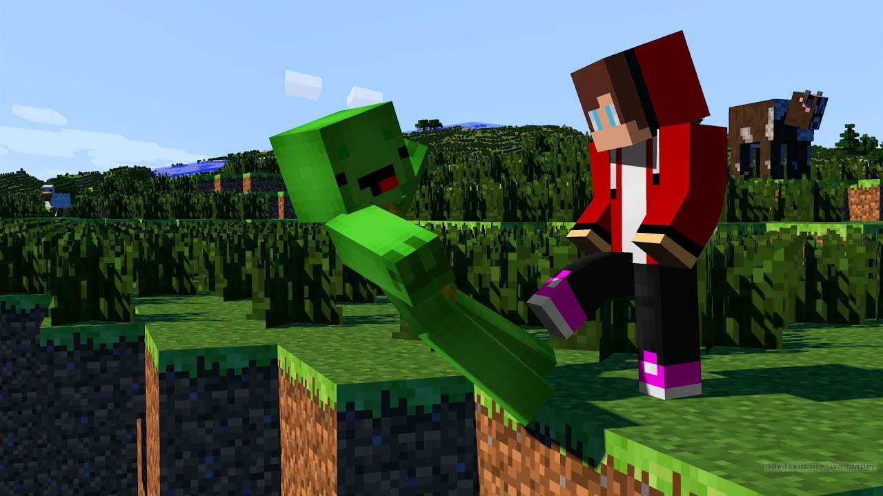 😭JJ and Mikey in Minecraft! *JJ KILLS Mikey * - YouTube