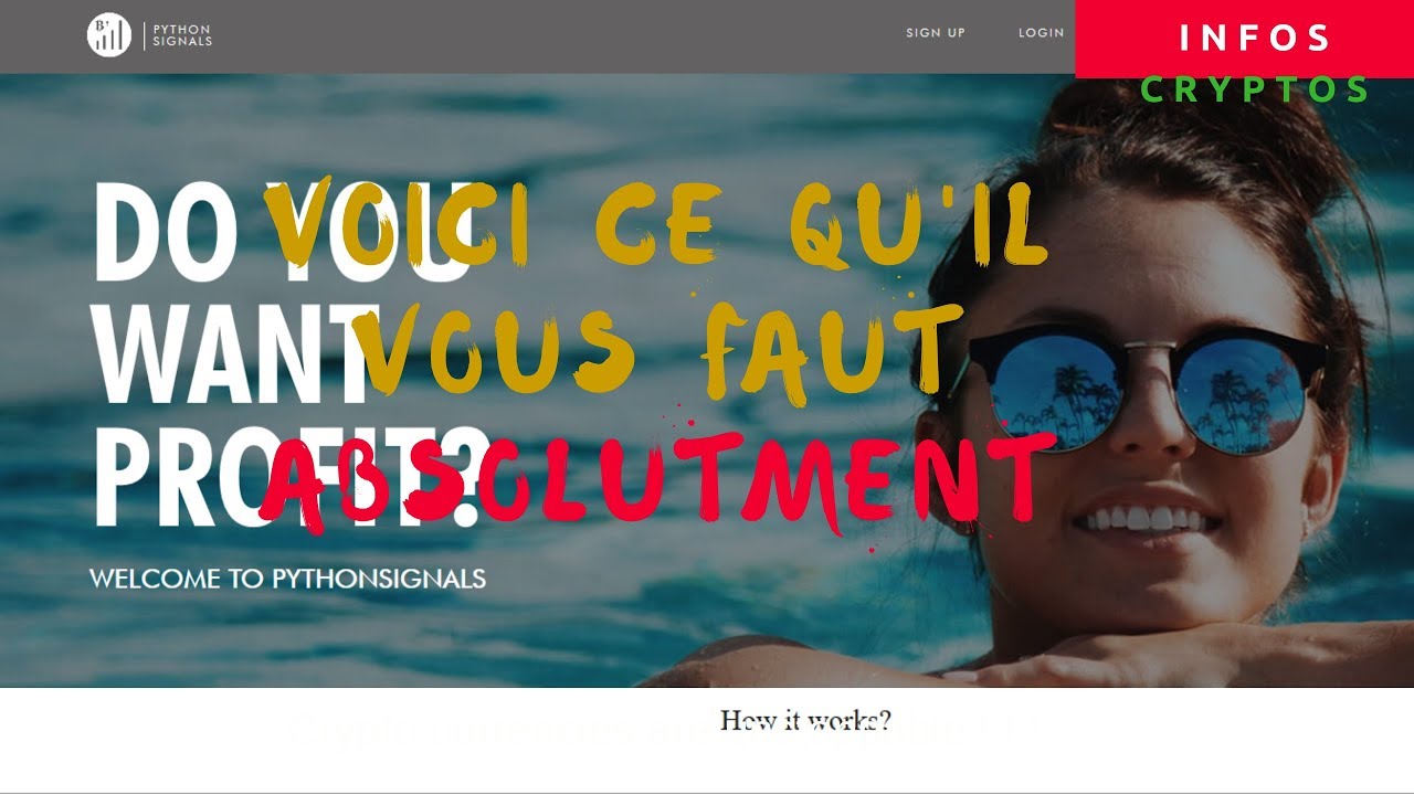 Voici ce qu'il vous faut absolument pour reussir - YouTube