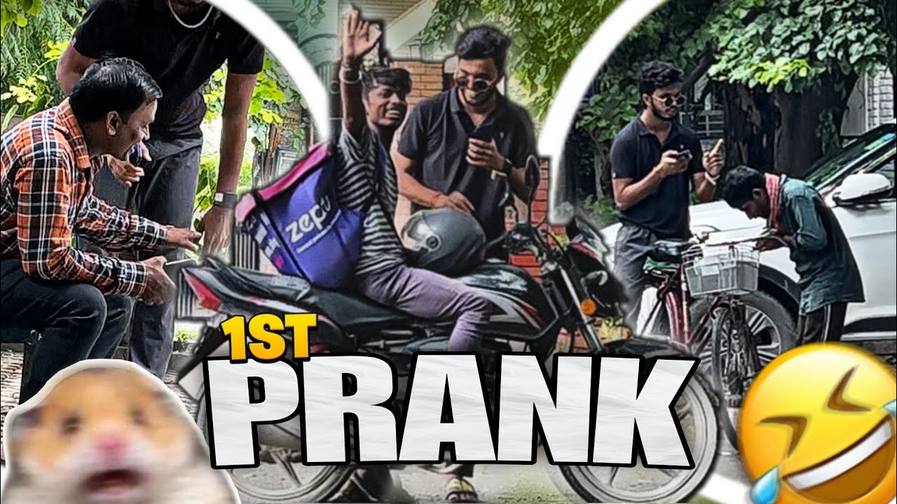 PRANK ON ROAD🫨| 1st PRANK VIDEO ☠️| FULL MAZZE 😈| SHUBHAM RAJPUT ...