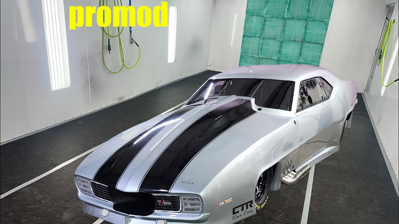 1969 Camaro pro-mod paint job - YouTube