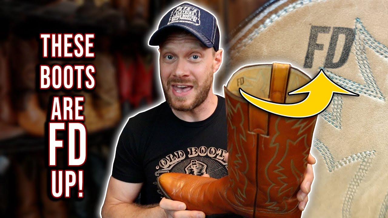 What "FD" Means In Cowboy Boots: Factory Defects and Factory Seconds ...