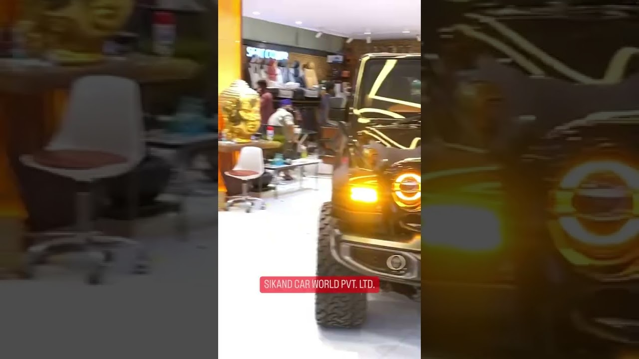Thar 4+4 beautiful car 🚗🚨 - YouTube