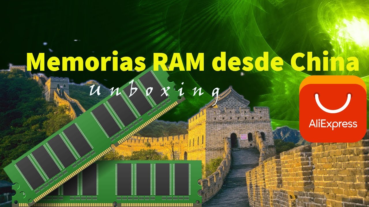Memorias RAM chinas ¿Son Calidad? Unboxing #RAM #china #aliexpress ...