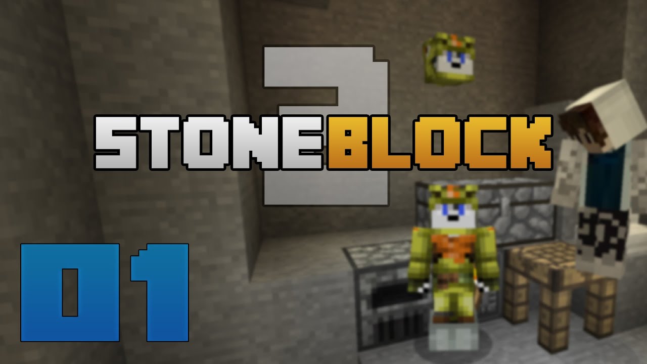 | EL COMIENZO DE DOS LOCOS EN UNA CUEVA!! | STONEBLOCK 2 | EP 1 | CON ...