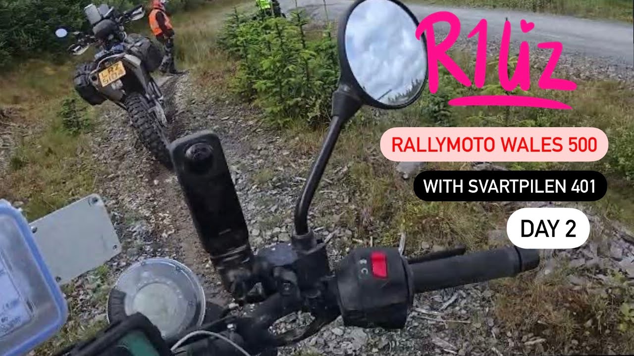 R1Liz - RallyMoto Wales 500 with Svartpilen 401 (Day 2) - YouTube
