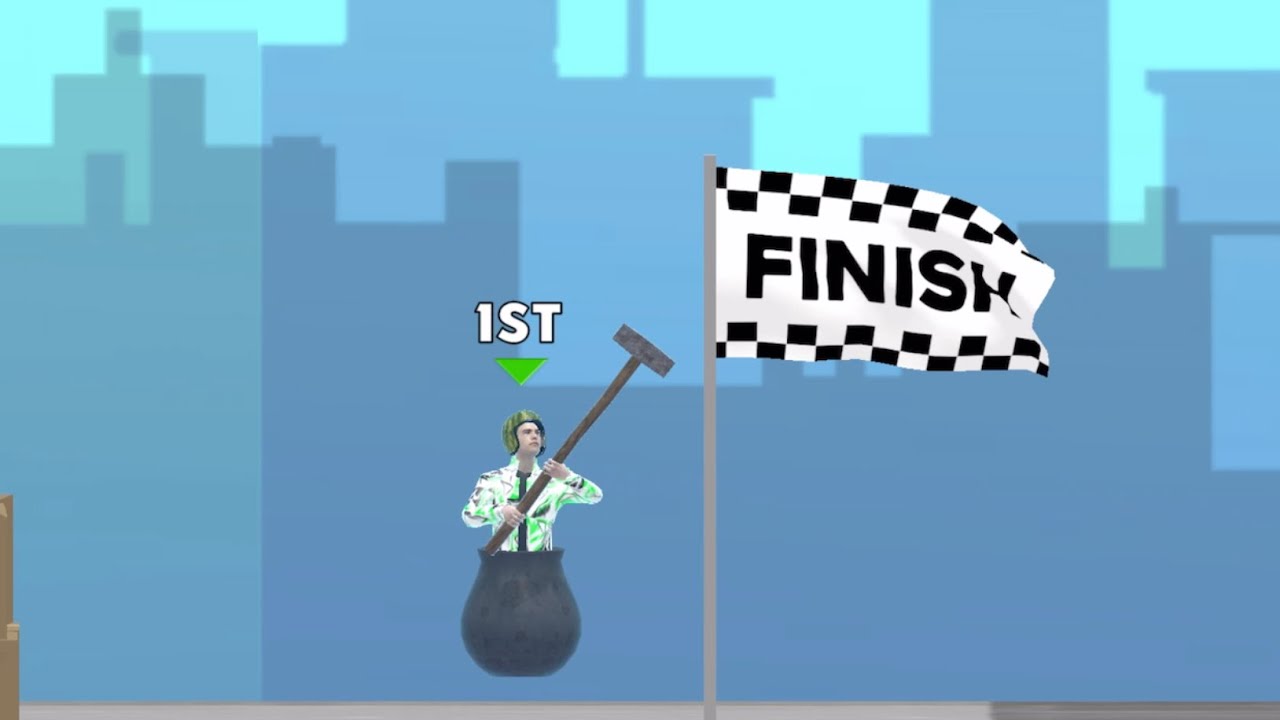 I FOUND A FREE GAME LIKE GETTING OVER IT / CHALLENGES OF HILL CLIMB ...