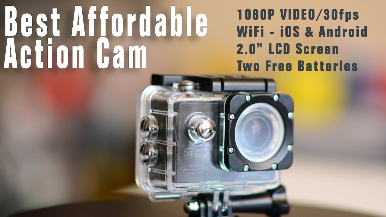 Best affordable Action Cam 1080P/30fps WiFi LightDow 2" Screen under ...