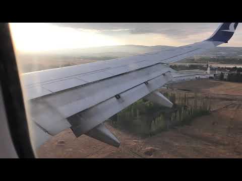 AnadoluJet Ankara havalimanına inerken yaşananlar