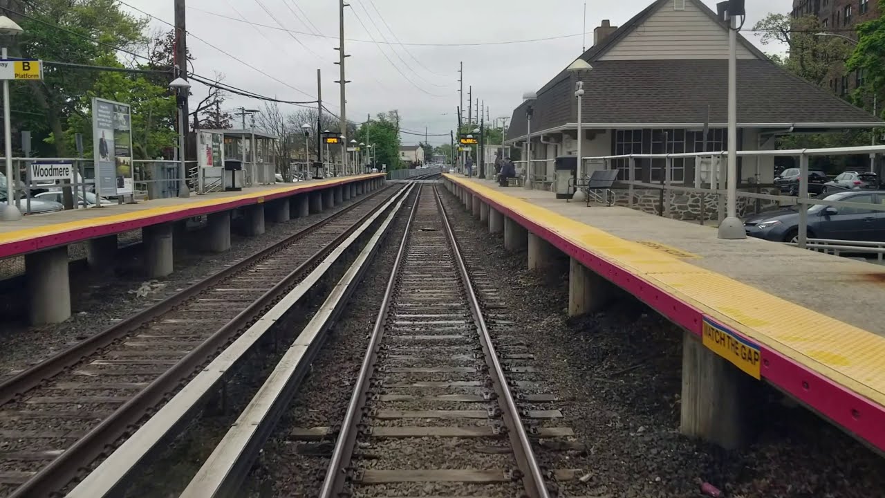 4K/60p: LIRR M3 Front Window Far Rockaway to Valley Stream - YouTube