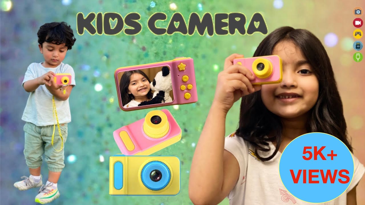 TOY CAMERA UNBOXING & REVIEW | Kids Digital Camera | Capture the Moment ...