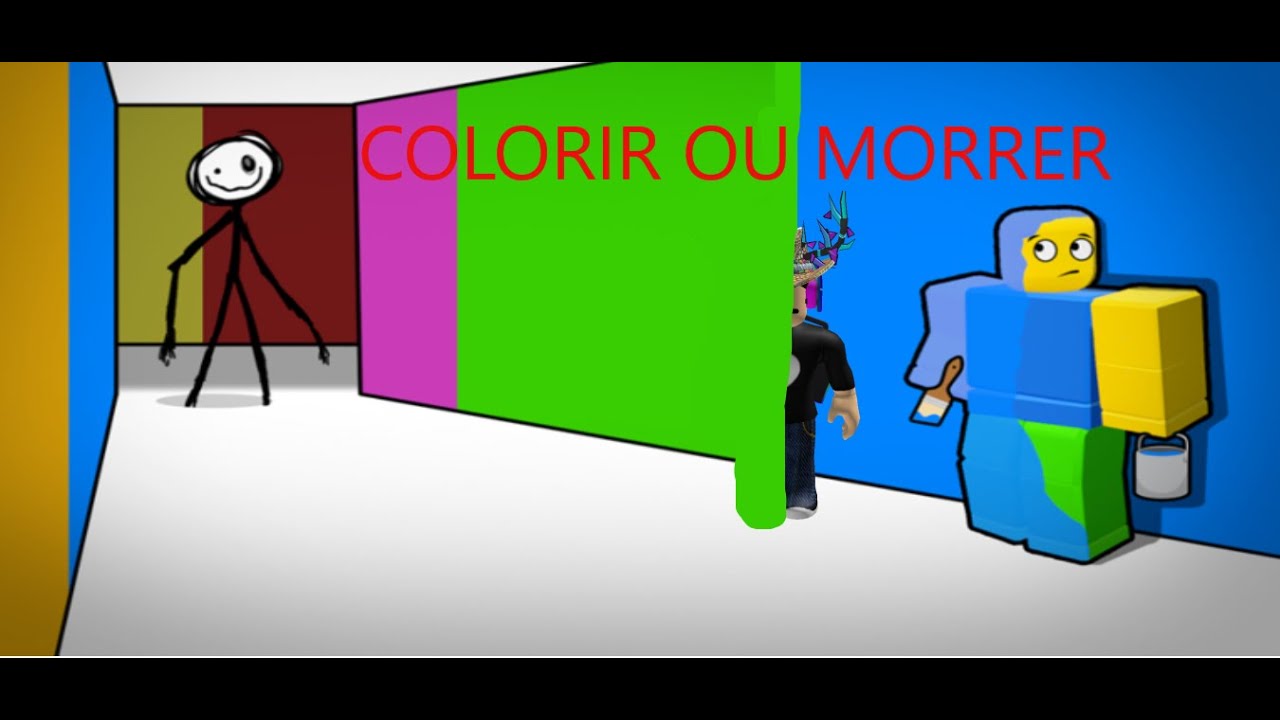 JOGUEI COLORIR OU MORRER (ROBLOX) - YouTube