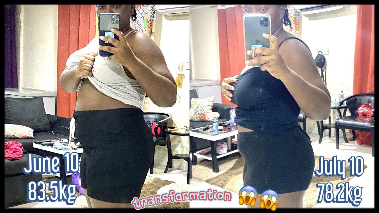 My Transformation After I Lost 5.3KG In Just 30 days😱😱 - YouTube