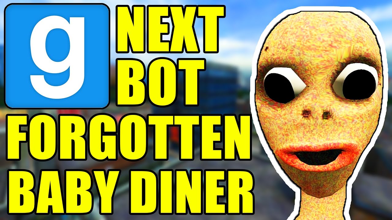 Garry's Mod Next Bot - Forgotten Baby Invaded Our Diner! | Comedy ...
