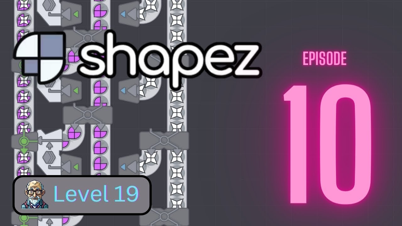 Finishing Level 19 in Shapez How to Play! Ep 10 - YouTube