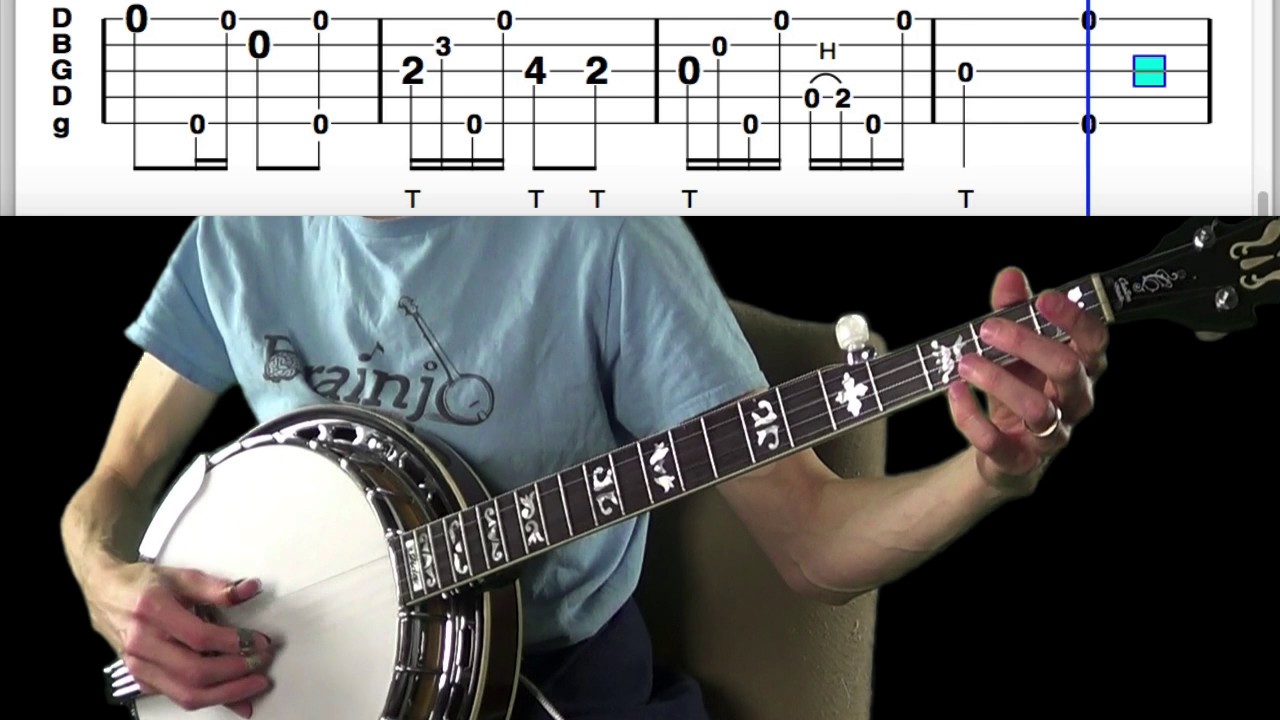 Bluegrass Banjo Classics: "Long Journey Home," Brainjo Level 2 Tutorial ...