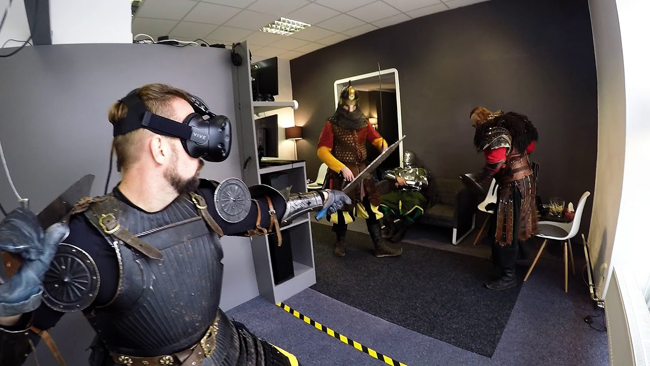 Knights in VR gamesclub - YouTube