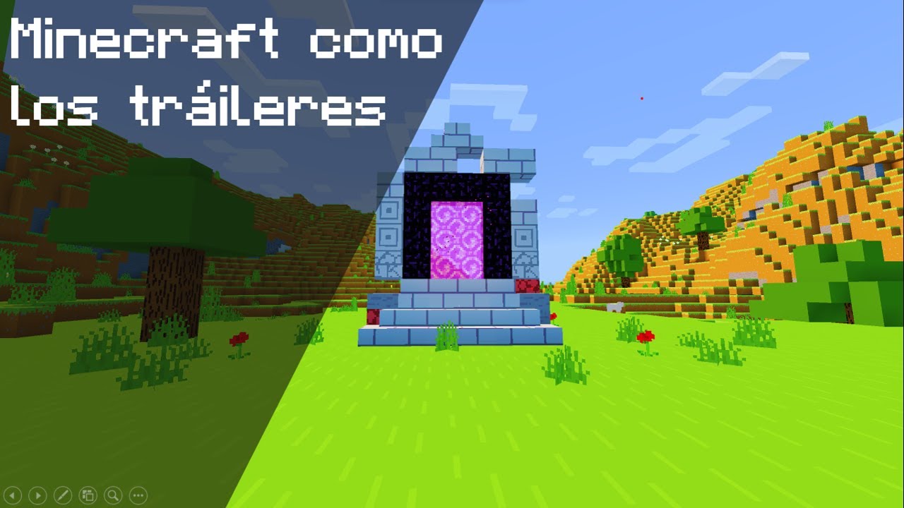 Minecraft bedrock 1.19 como los trailers (tráiler2)#minecraft - YouTube