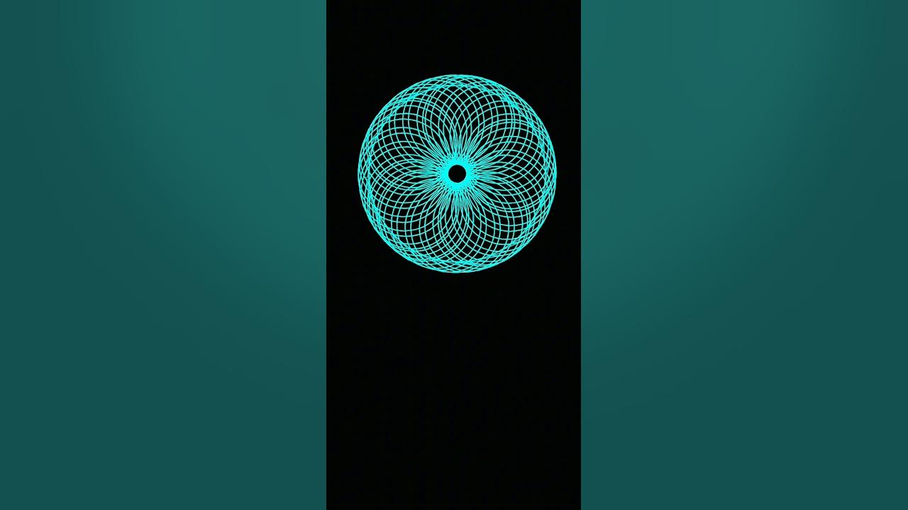 Spirograph Art Animation On Python App How To Create Spirograph Very Satisfying And Relaxing 2216